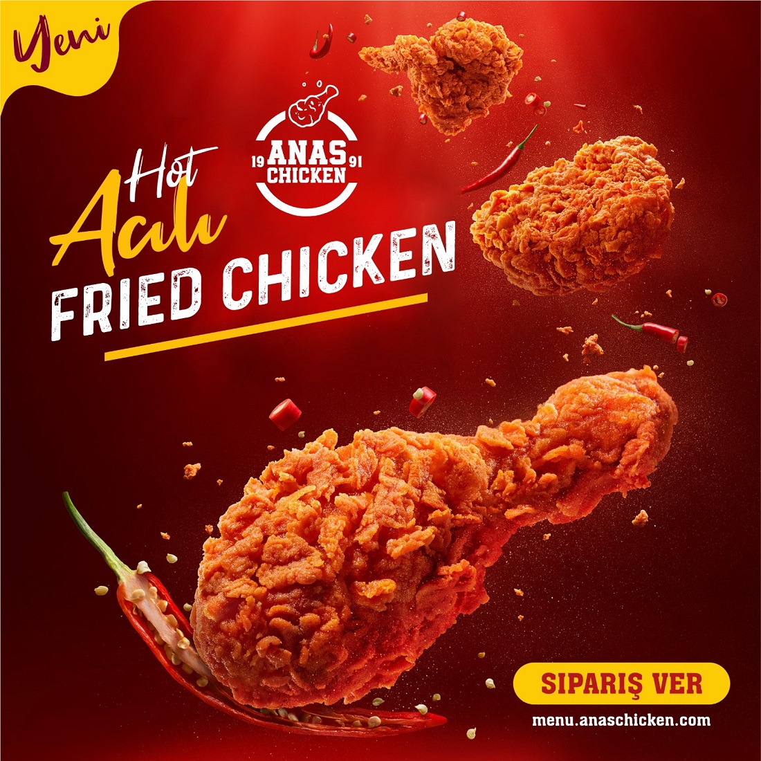 Anas Chicken | Menü